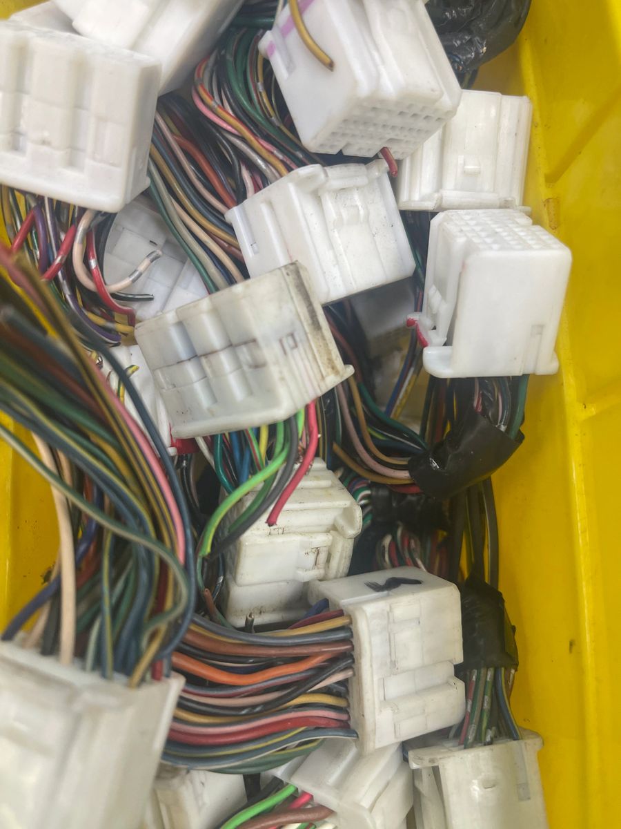 3UZ ECU PLUGS w/Pigtails - USED - Each.